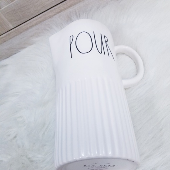 Rae Dunn | Dining | Nwt Rae Dunn Pour Pitcher Ll New Design | Poshmark